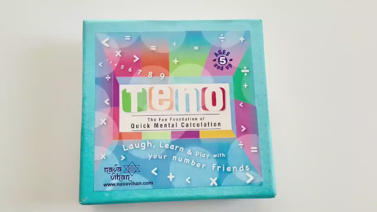 Teno - Quick Mental Calculation Game for Kids of Age 5 & Above – NavaVihan